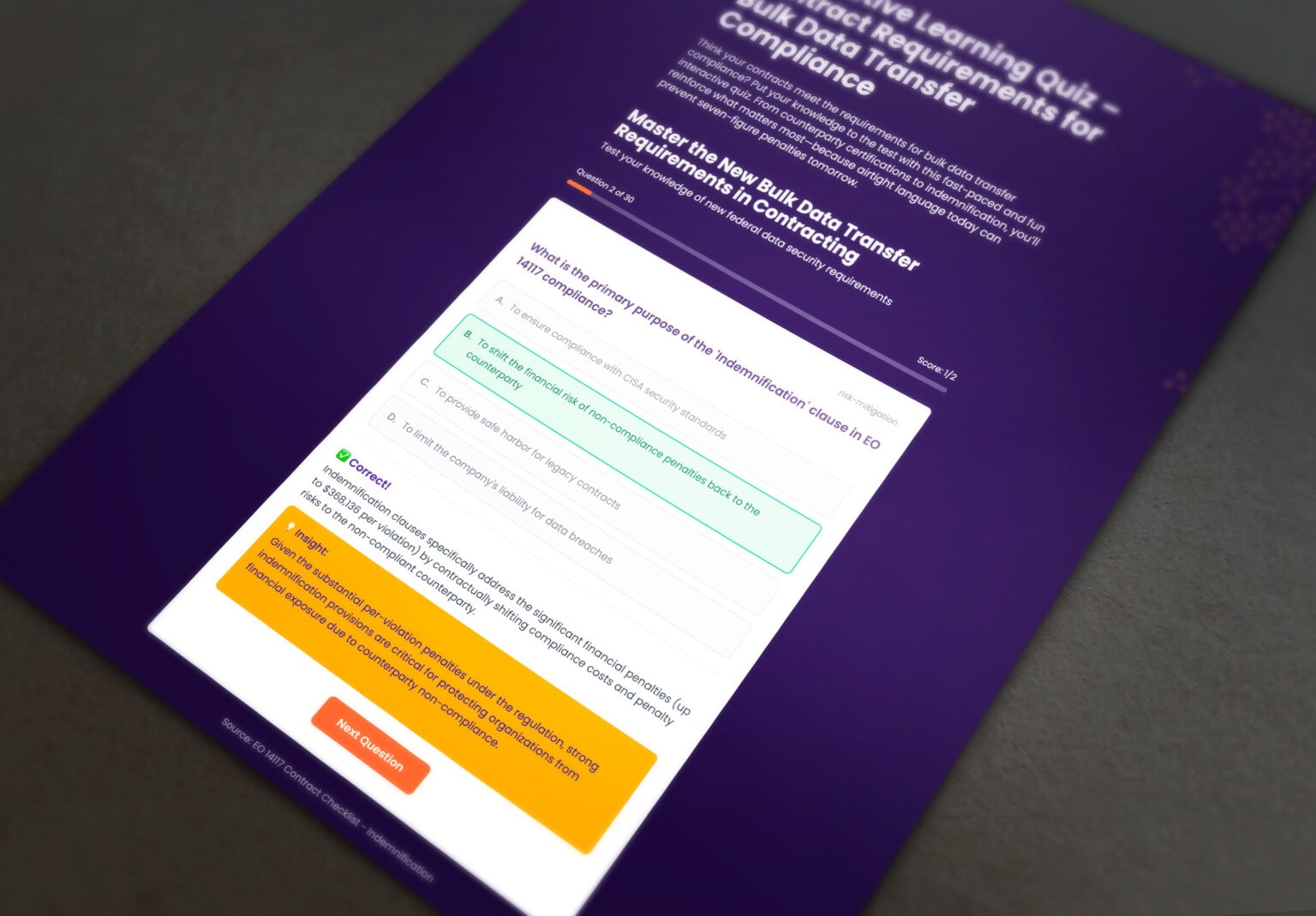 Bulk Data Transfers - The Contract Network